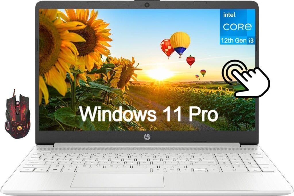HP 2024 Newest 15.6" Touchscreen Laptop - For Business And Student ...